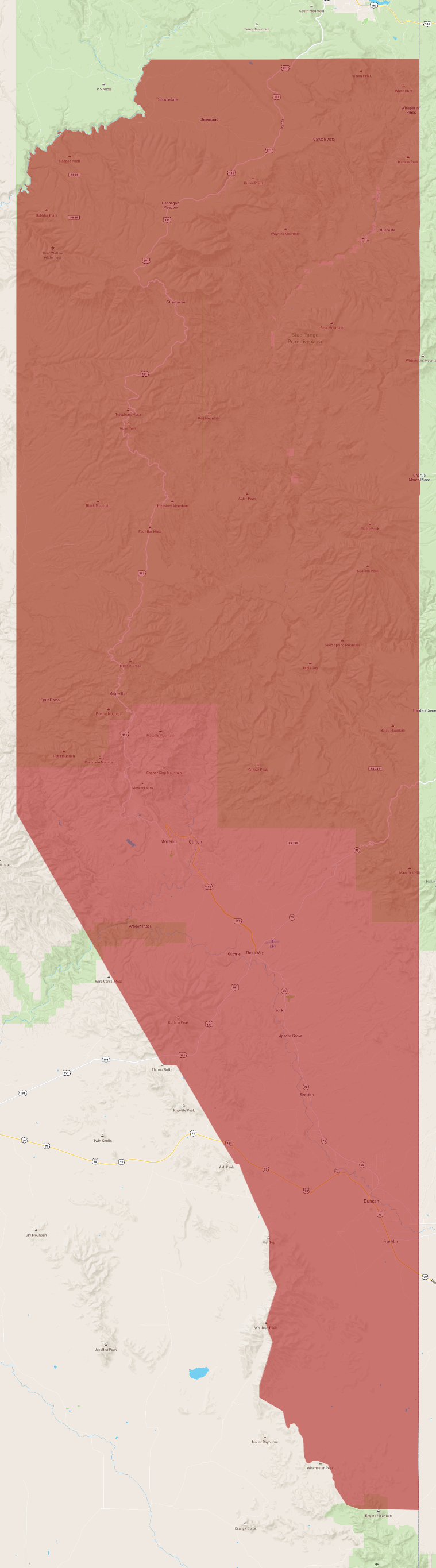 Arizona Greenlee County