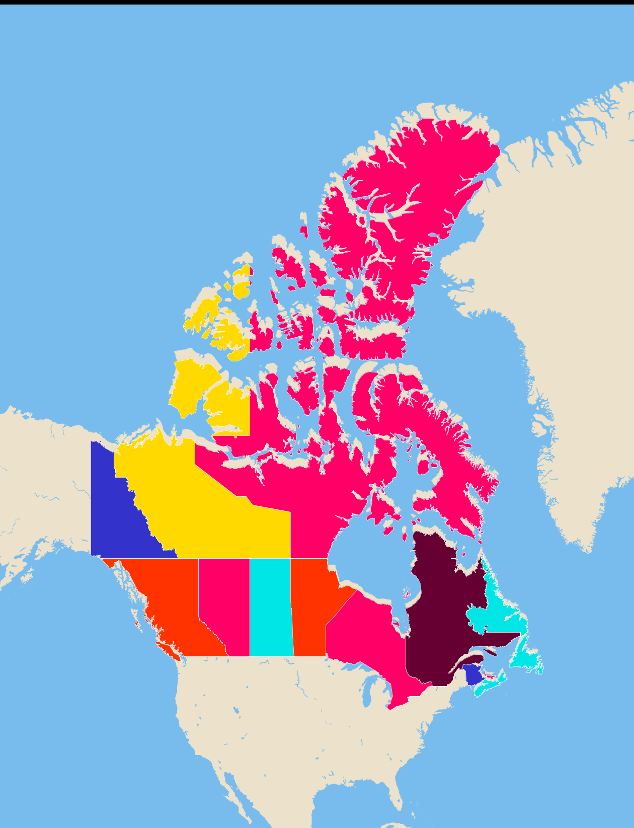 Provinces and Territories of Canada