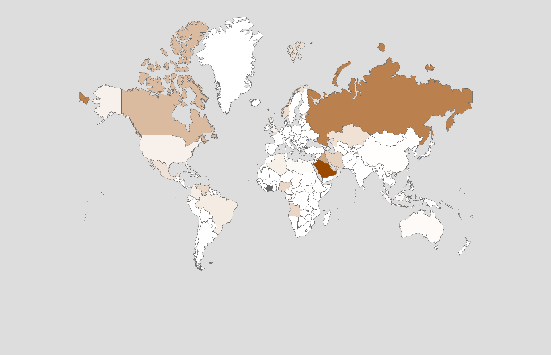 Countries by Oil Exports - AtlasBig.com