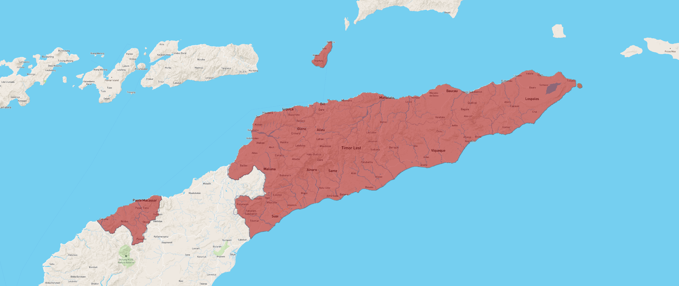 East Timor - AtlasBig.com