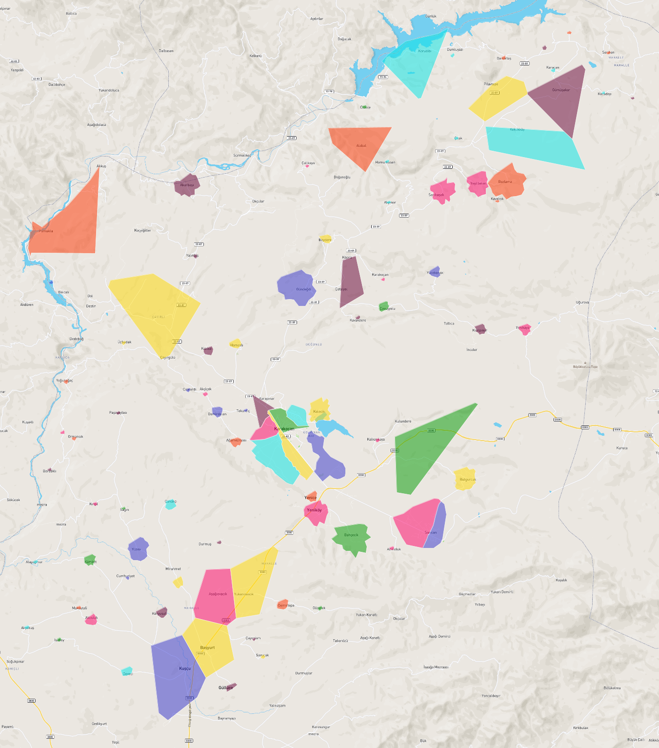 Elazığ Karakoçan'ın Mahalleleri - AtlasBig.com