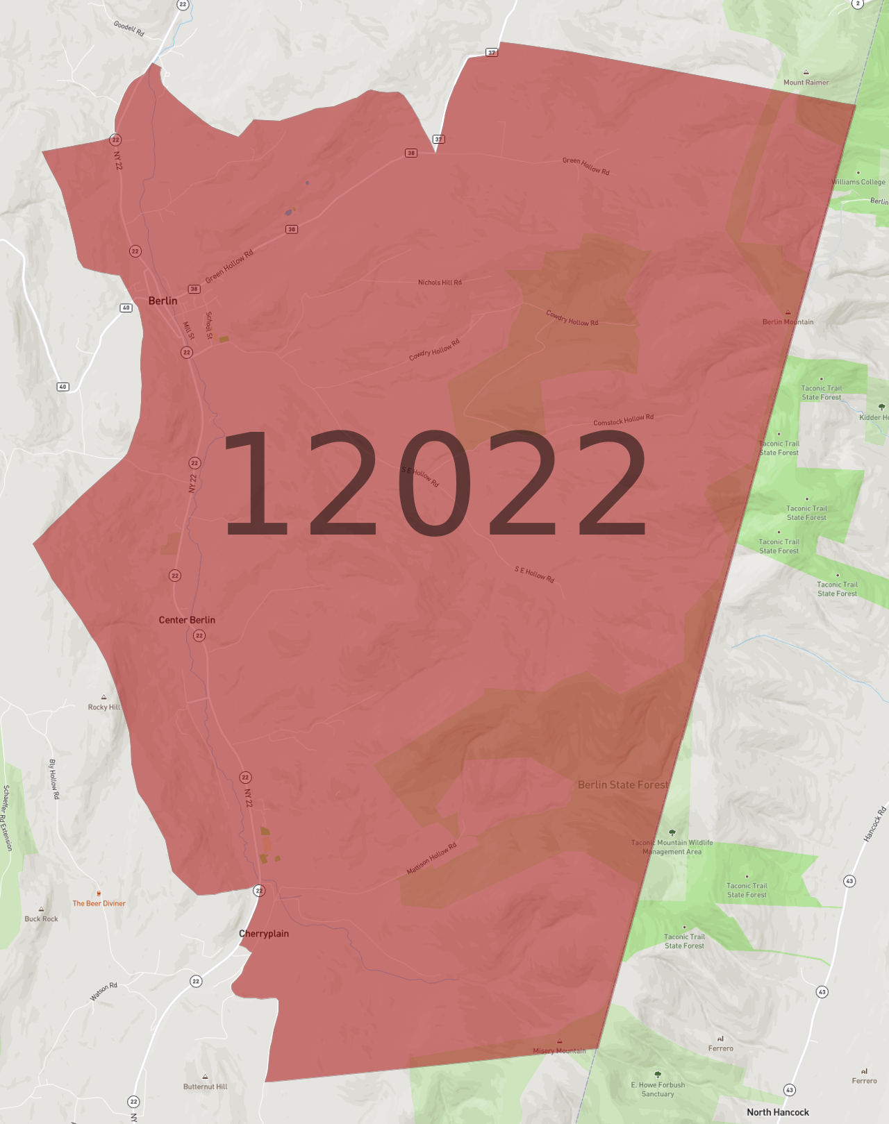 Zip Code 12022