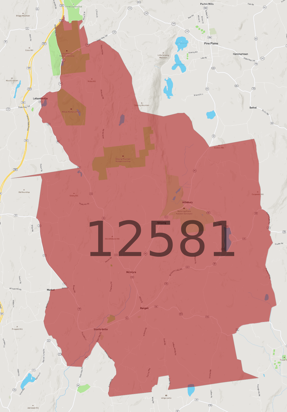 Zip Code 12581