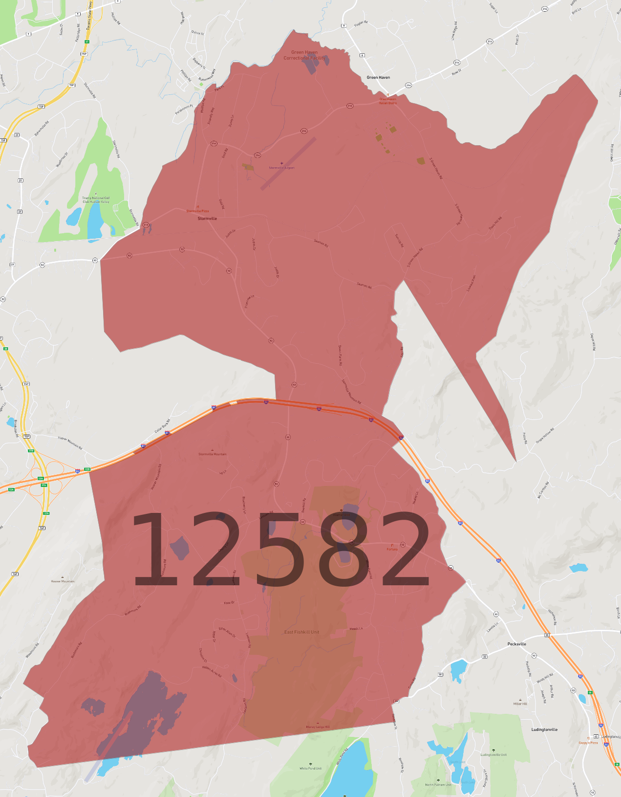 Zip Code 12582