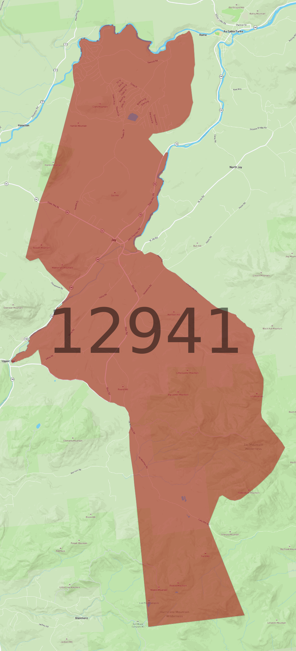 Zip Code 12941
