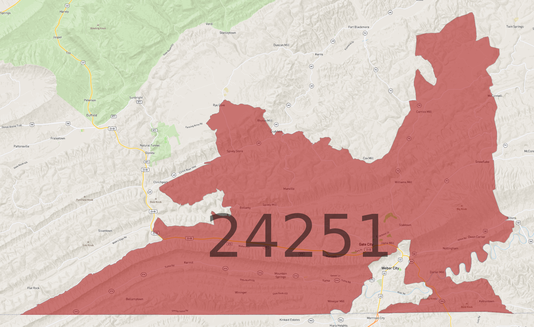 Zip Code 24251 zip-code-24251