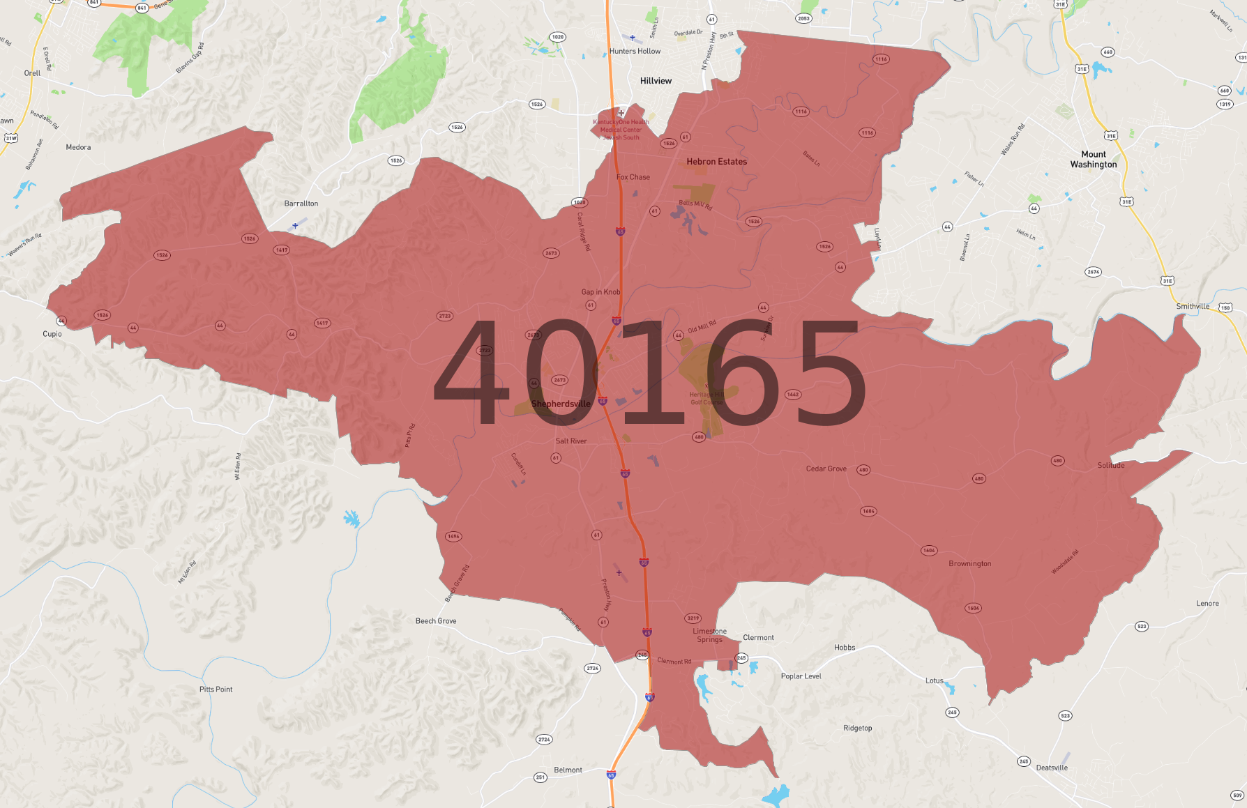 Zip Code 40165 zip-code-40165