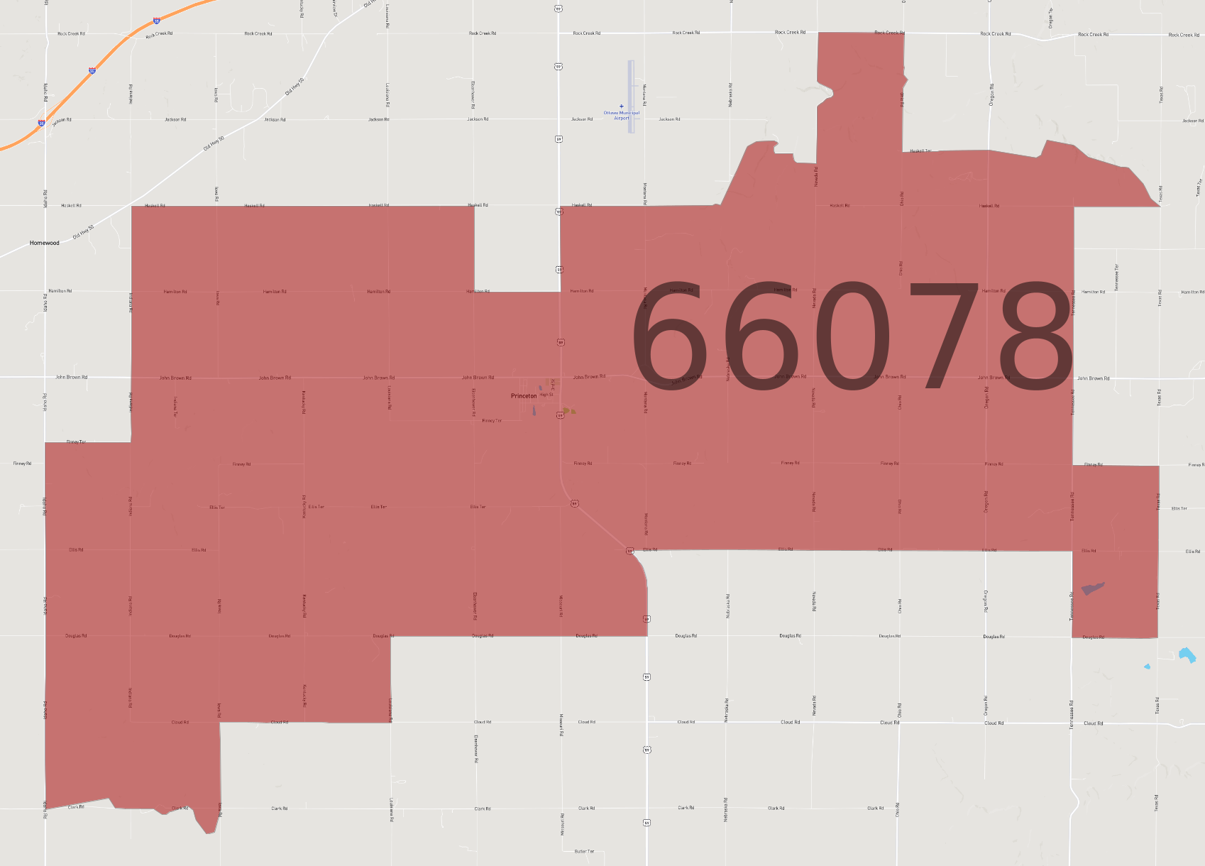 Zip Code 66078