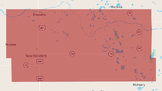 North Dakota Eddy County - AtlasBig.com