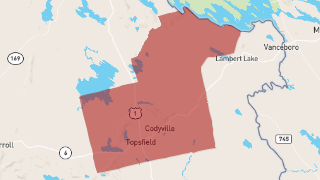 Zip Code 04490 - AtlasBig.com