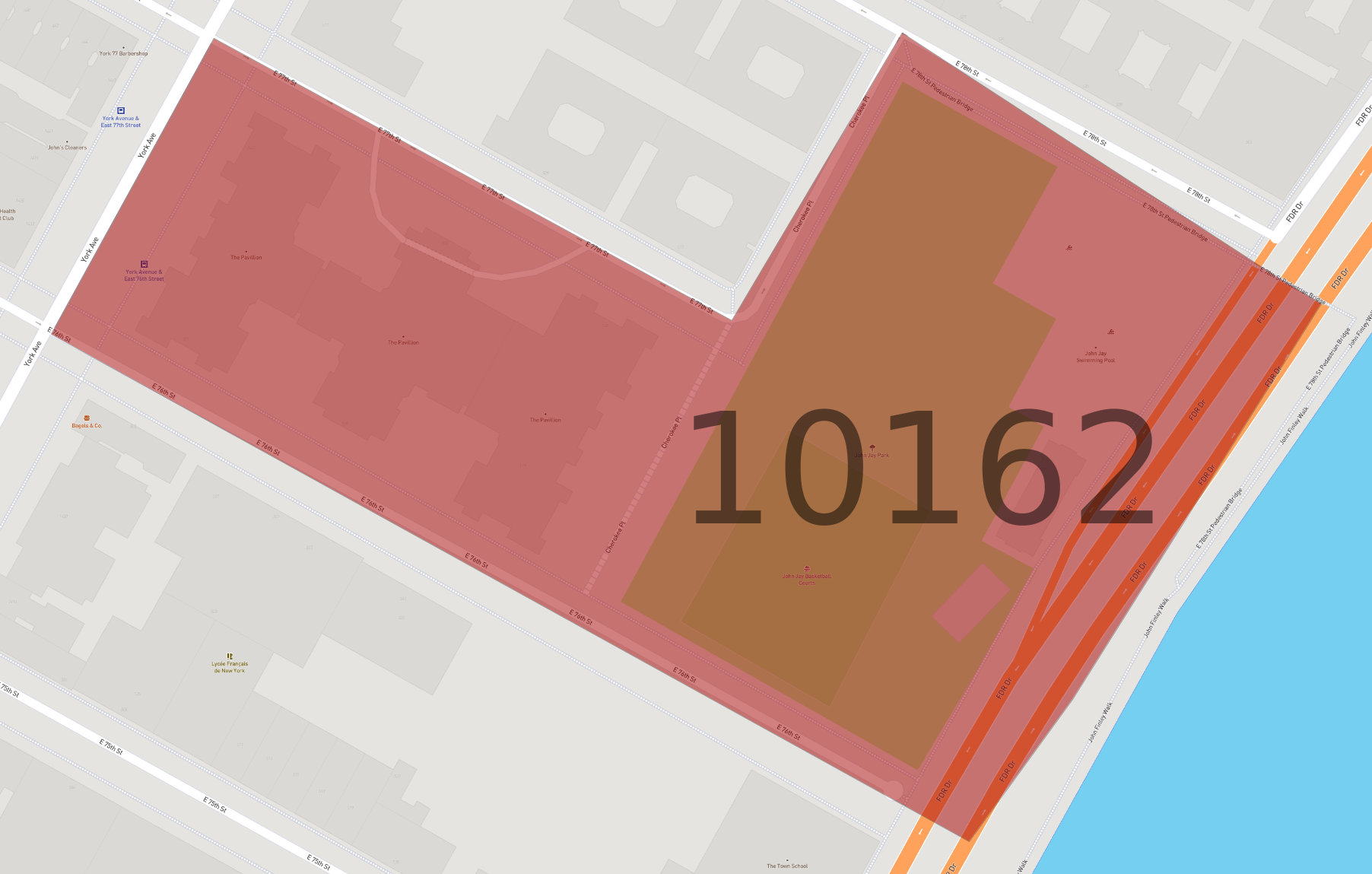 Zip Code 10162 - AtlasBig.com