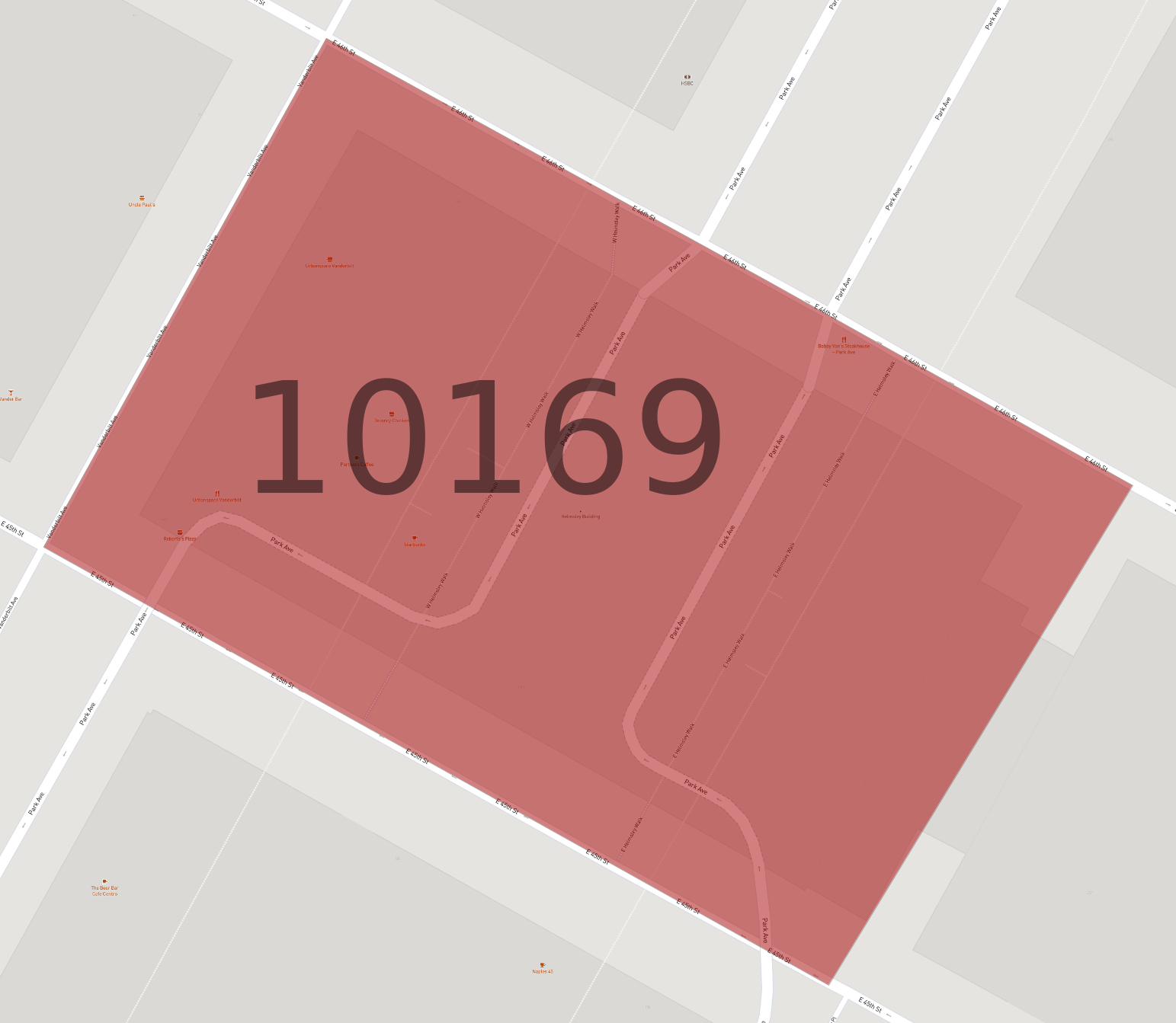 Zip Code 10169 - AtlasBig.com