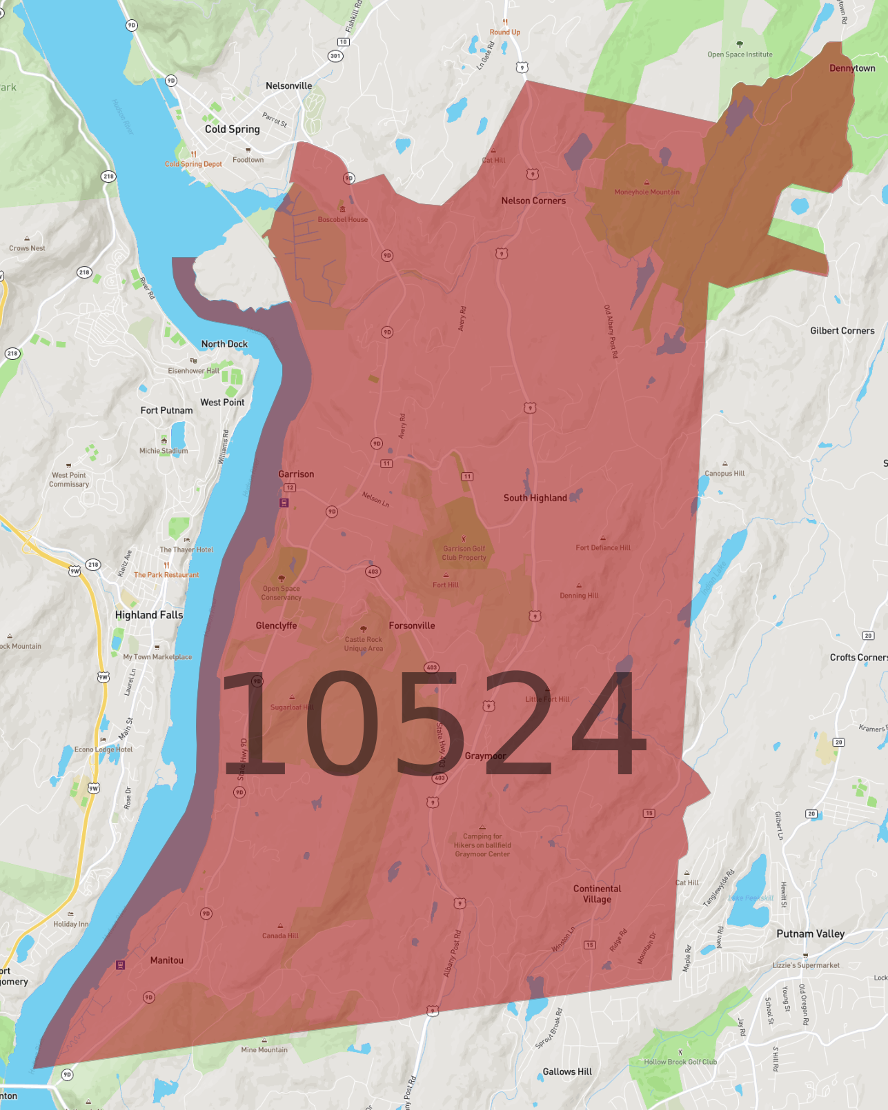 Zip Code 10524 - AtlasBig.com