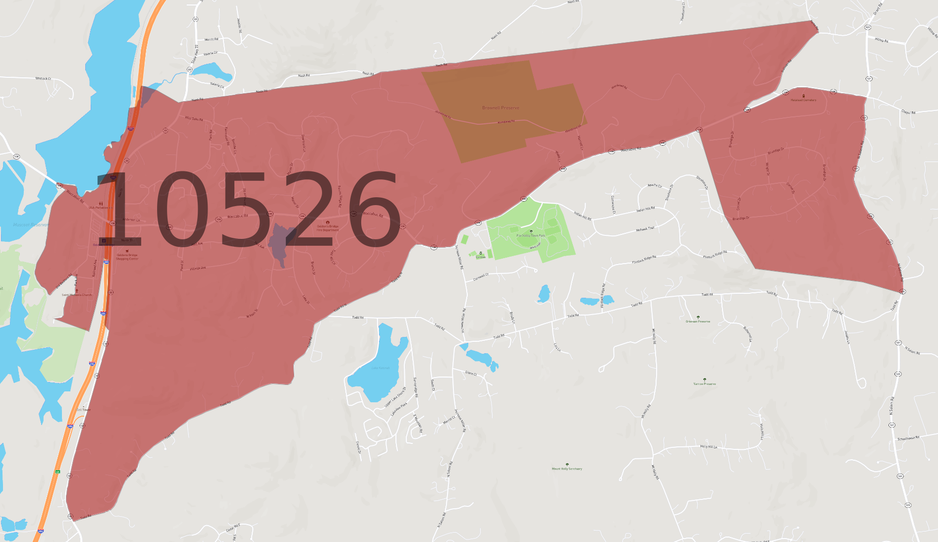 Zip Code 10526 - AtlasBig.com