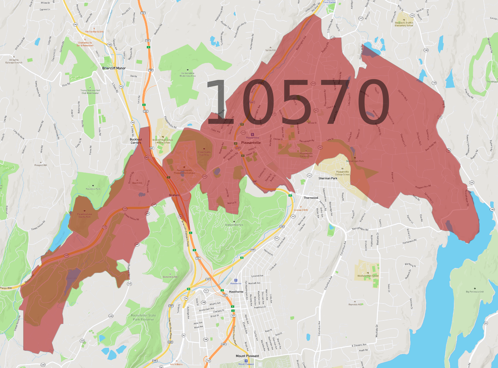 Zip Code 10570 - AtlasBig.com