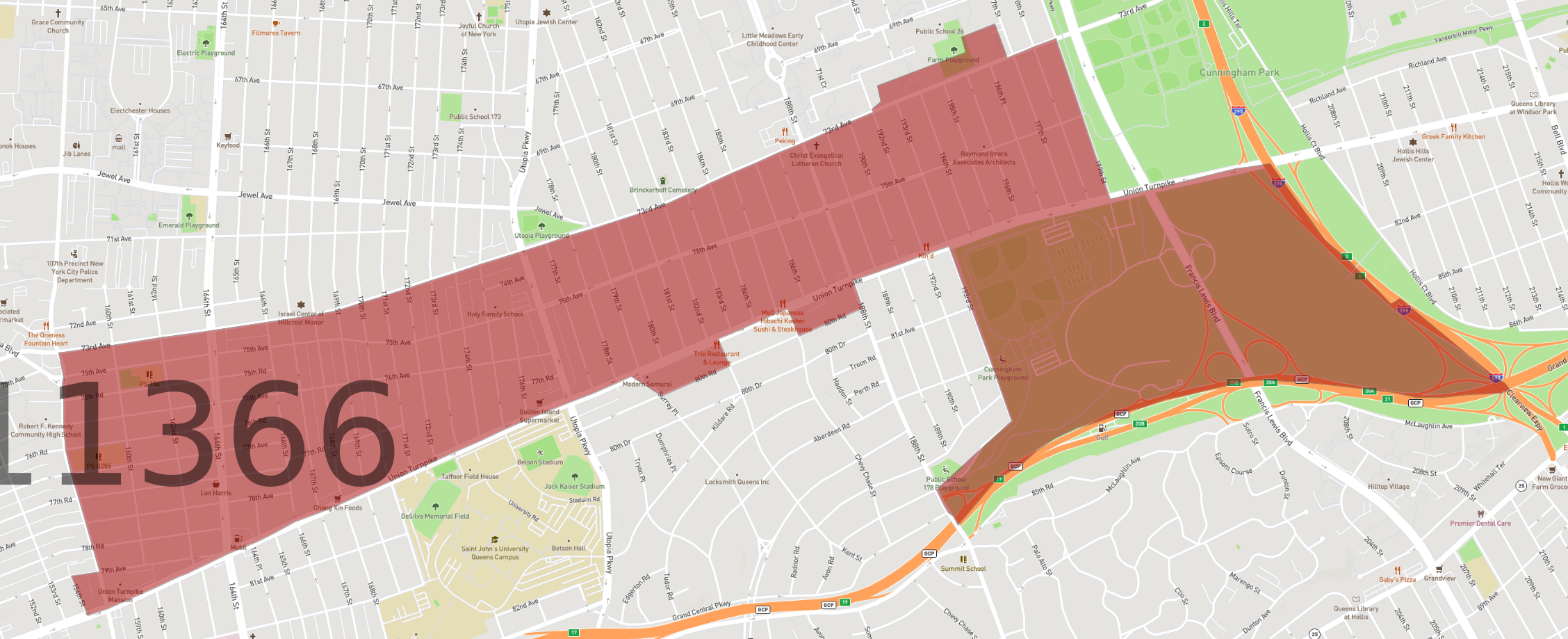 Zip Code 11366 - AtlasBig.com