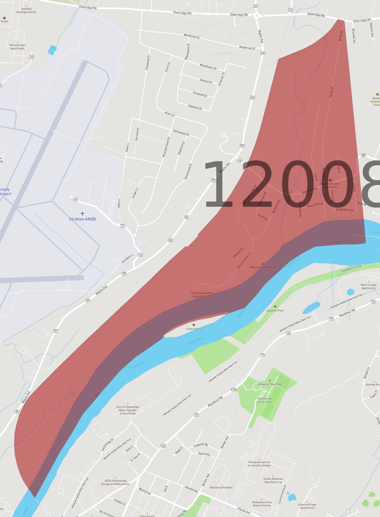 Zip Code 12008 - AtlasBig.com
