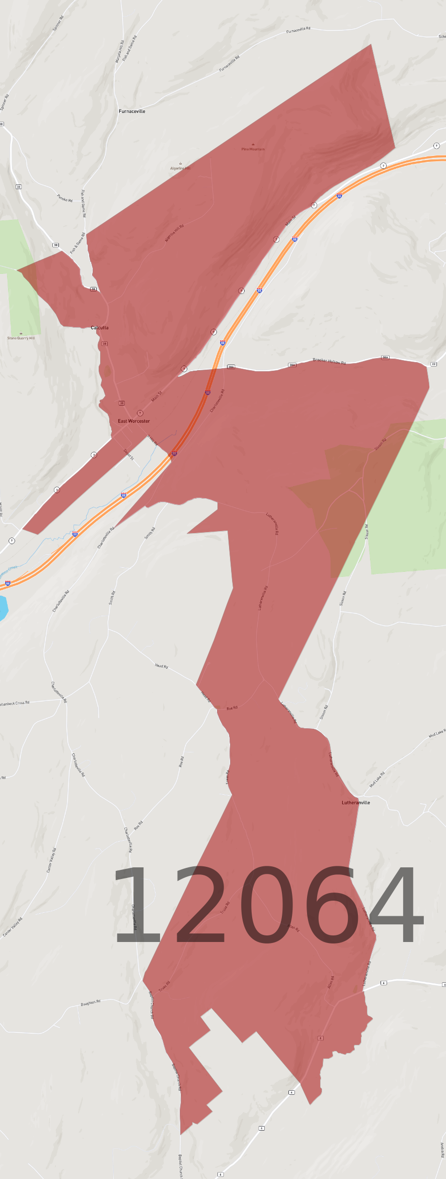 Zip Code 12064 - AtlasBig.com