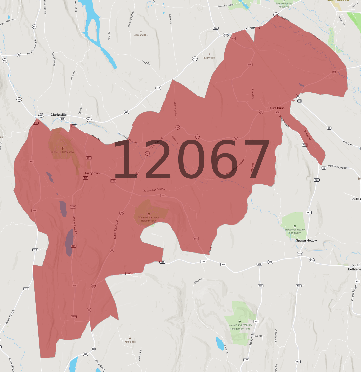Zip Code 12067 - AtlasBig.com