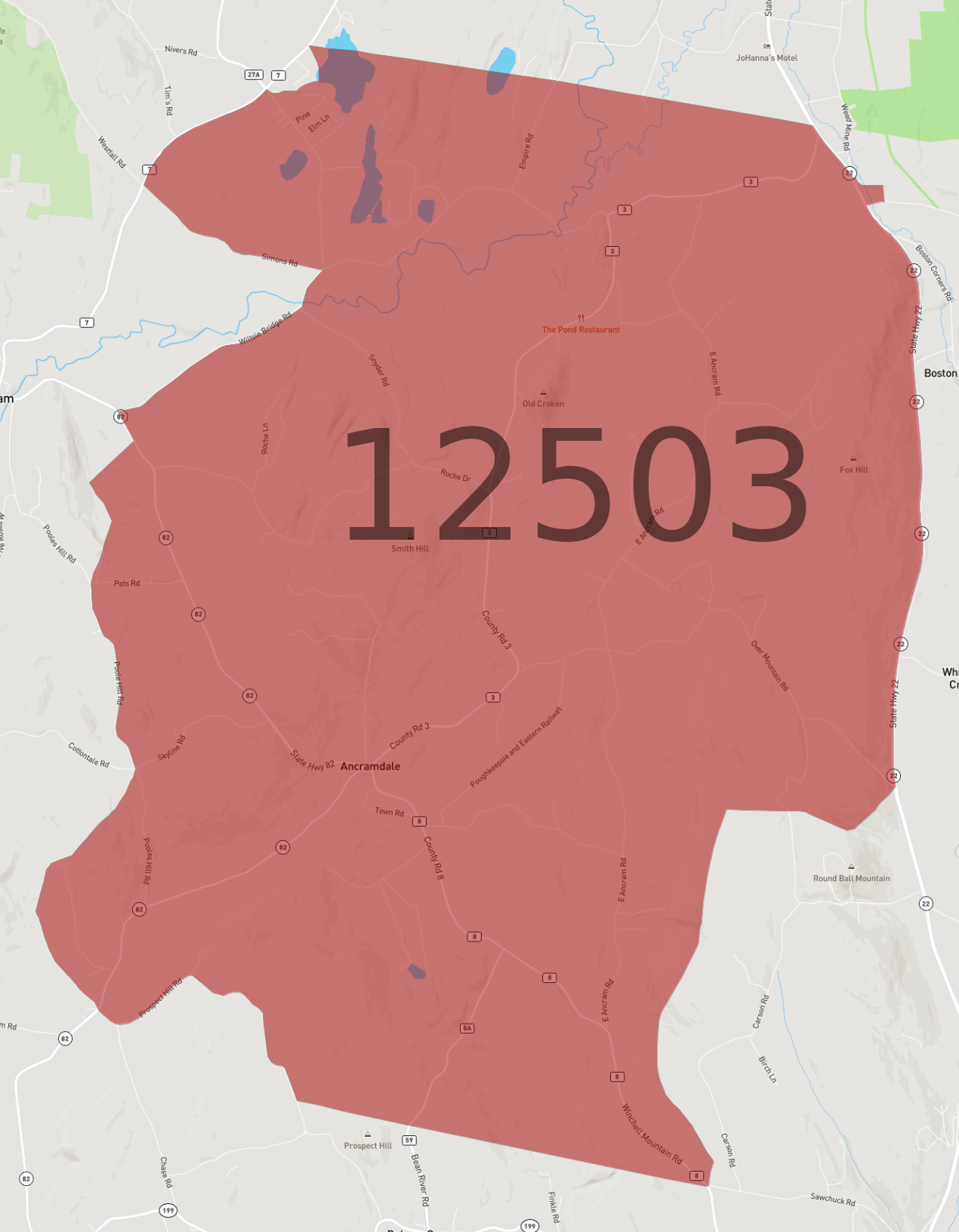 Zip Code 12503 - AtlasBig.com