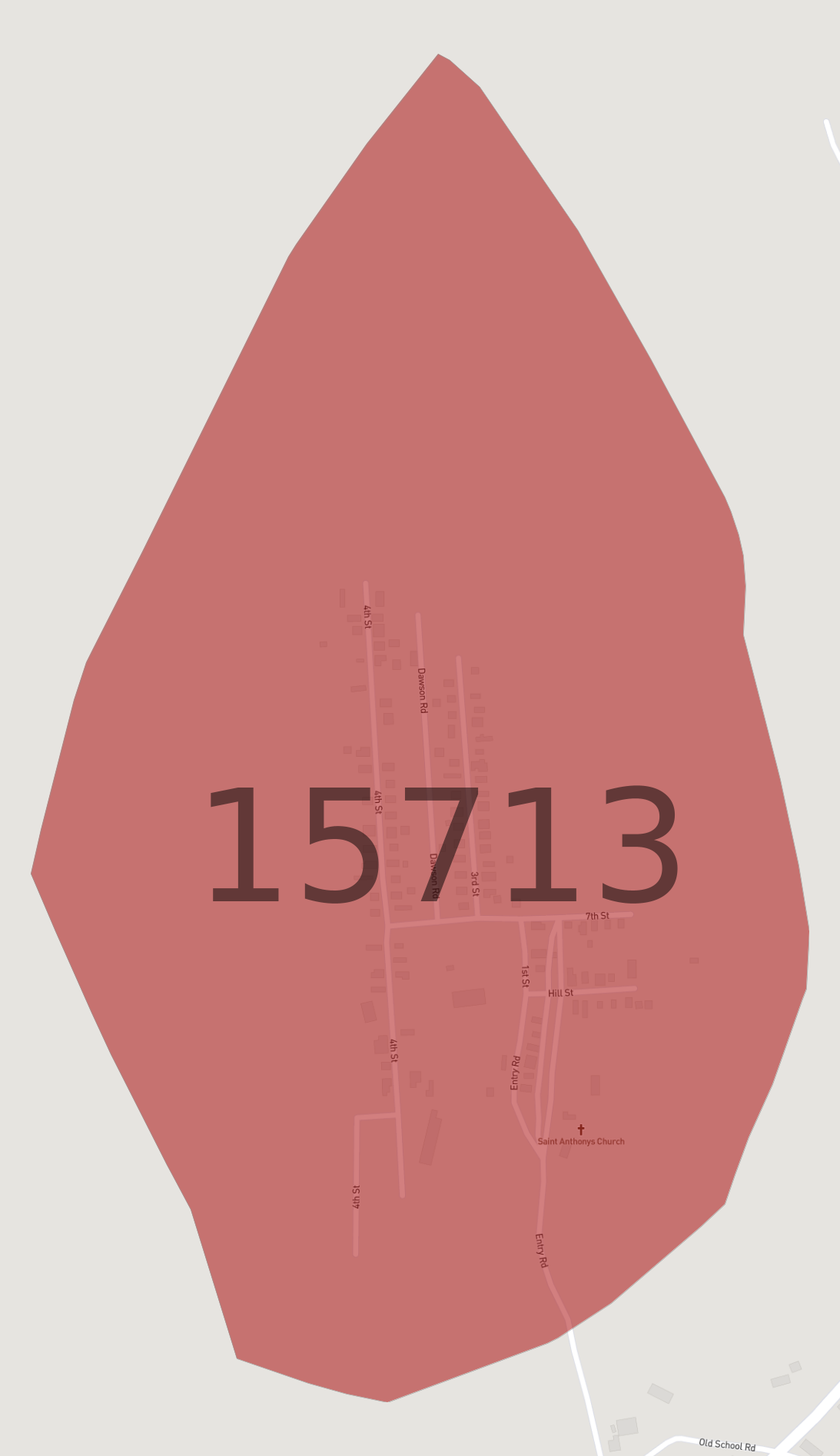 Zip Code 15713 - AtlasBig.com