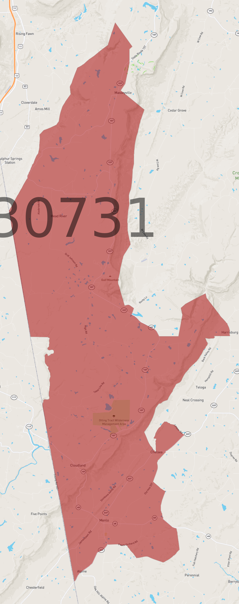 Zip Code 30731 AtlasBig zip-code-30731-atlasbig