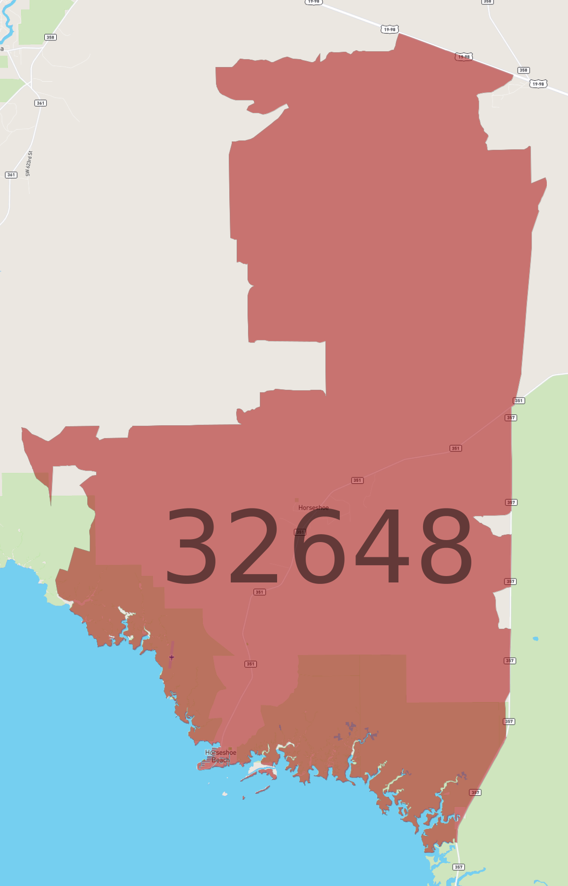 Zip Code 32648 - AtlasBig.com