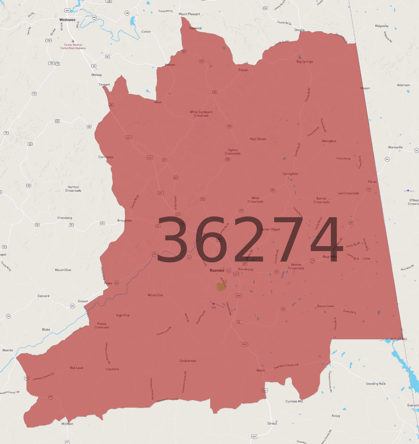 Zip Code 36274 - AtlasBig.com Zip Code 36274 - AtlasBig.com