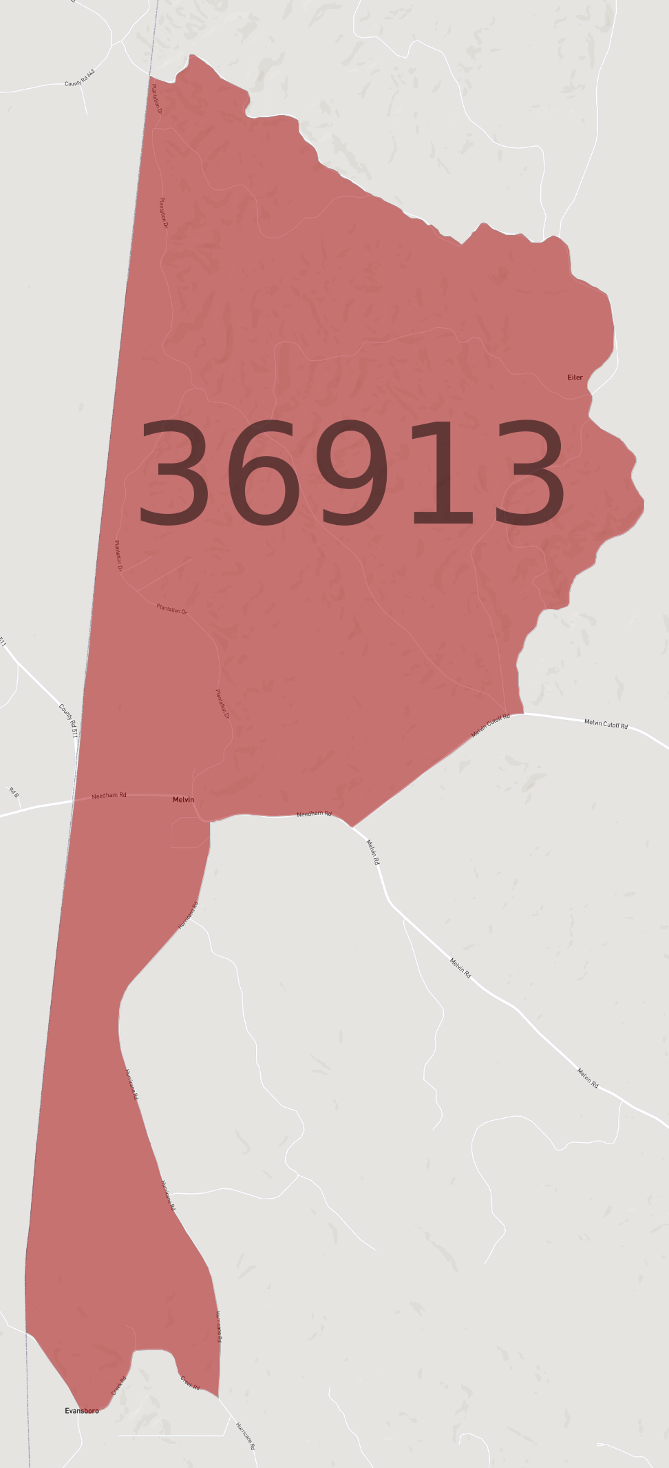 Zip Code 36913 - AtlasBig.com