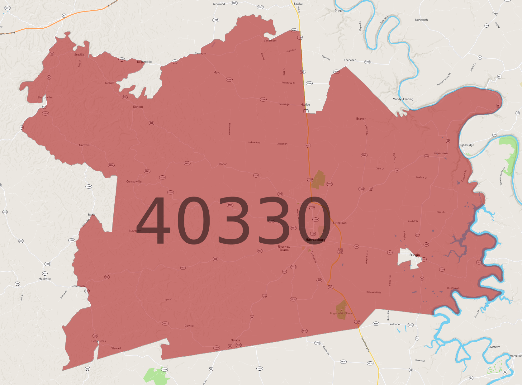 Zip Code 40330 AtlasBig zip-code-40330-atlasbig