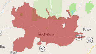 Zip Code 45651 - AtlasBig.com