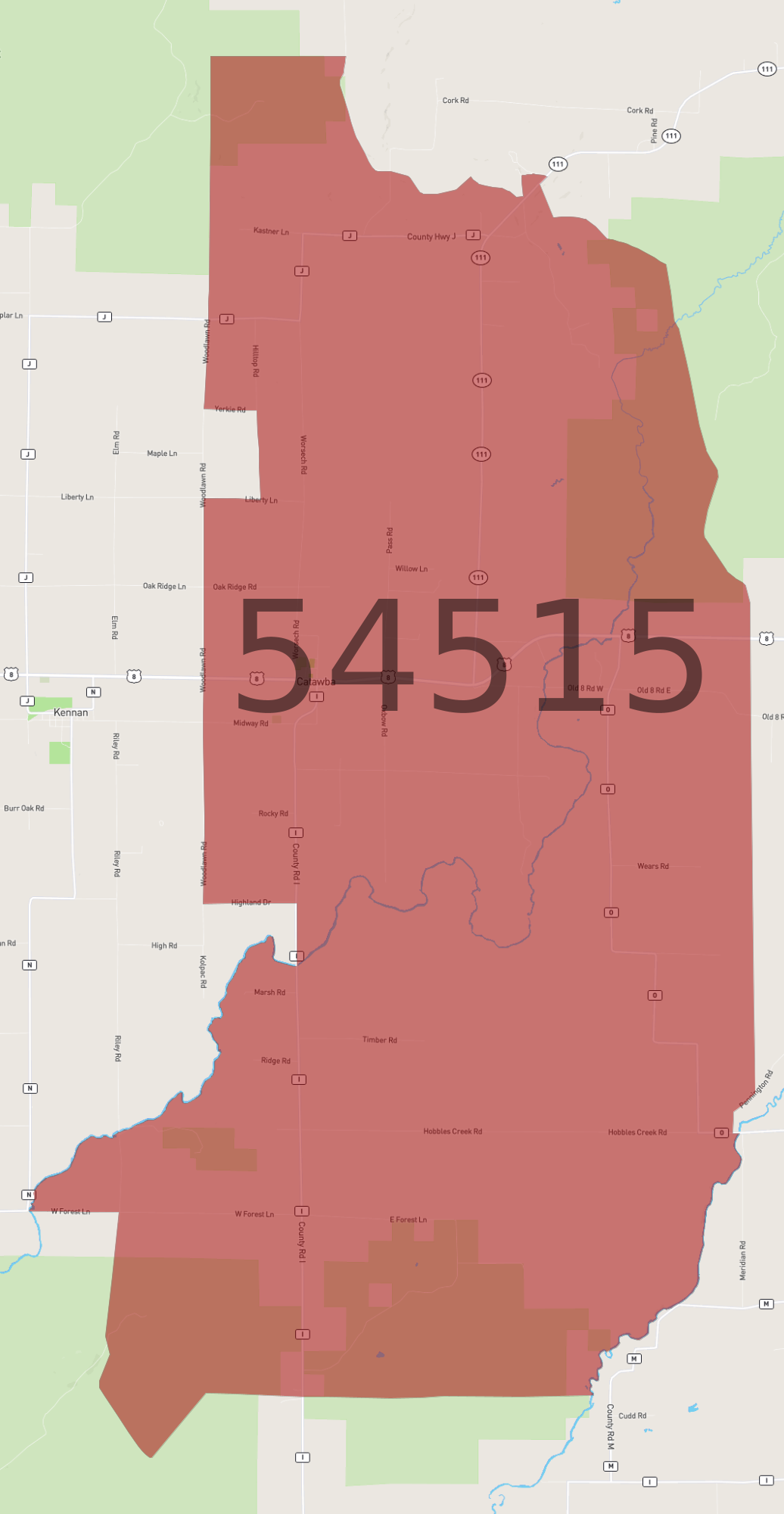 Zip Code 54515 - AtlasBig.com