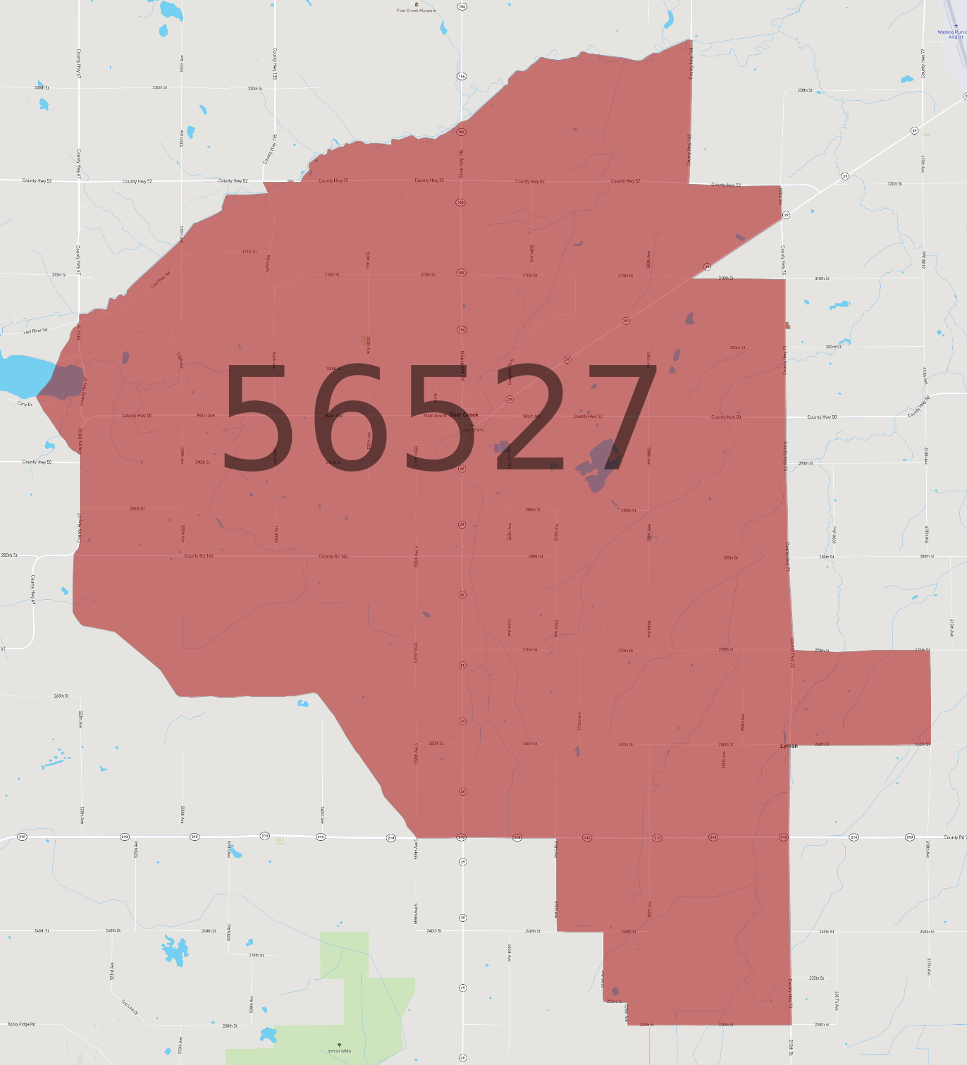 Zip Code 56527 - AtlasBig.com