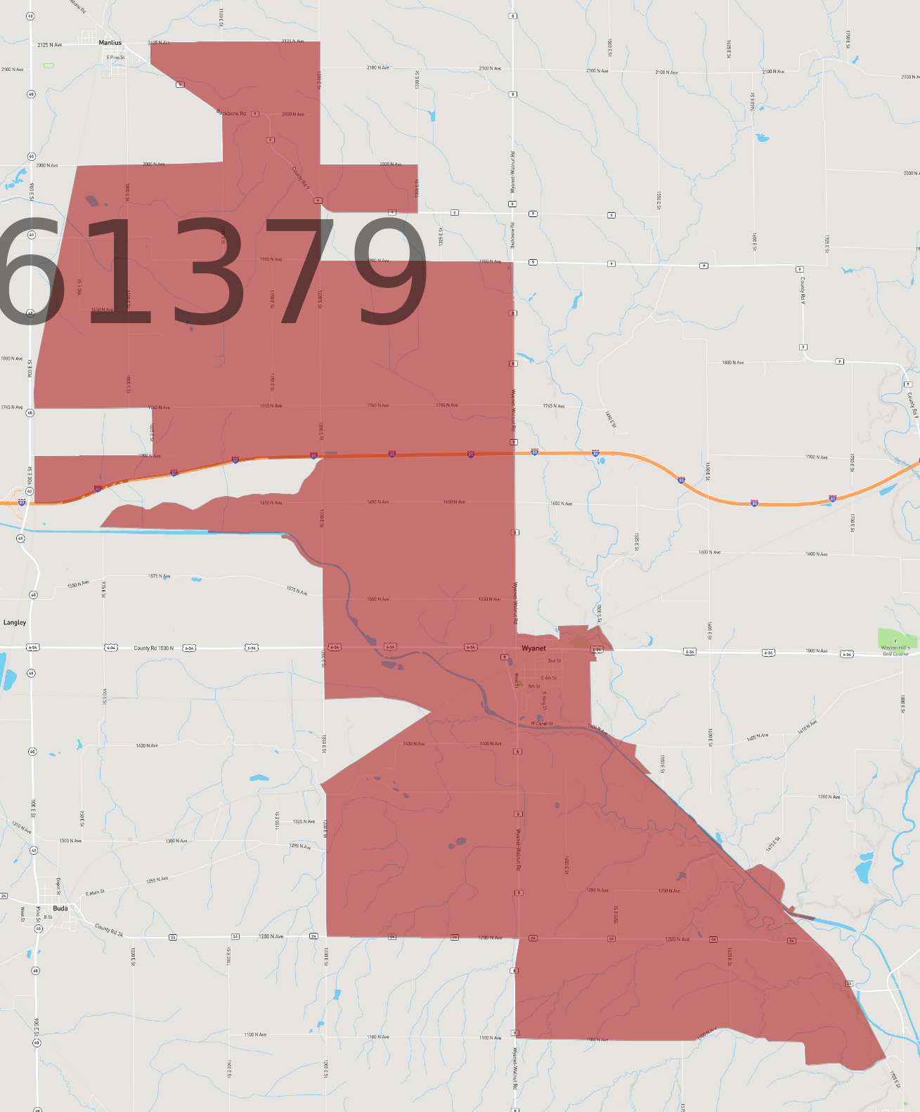 Zip Code 61379 - AtlasBig.com