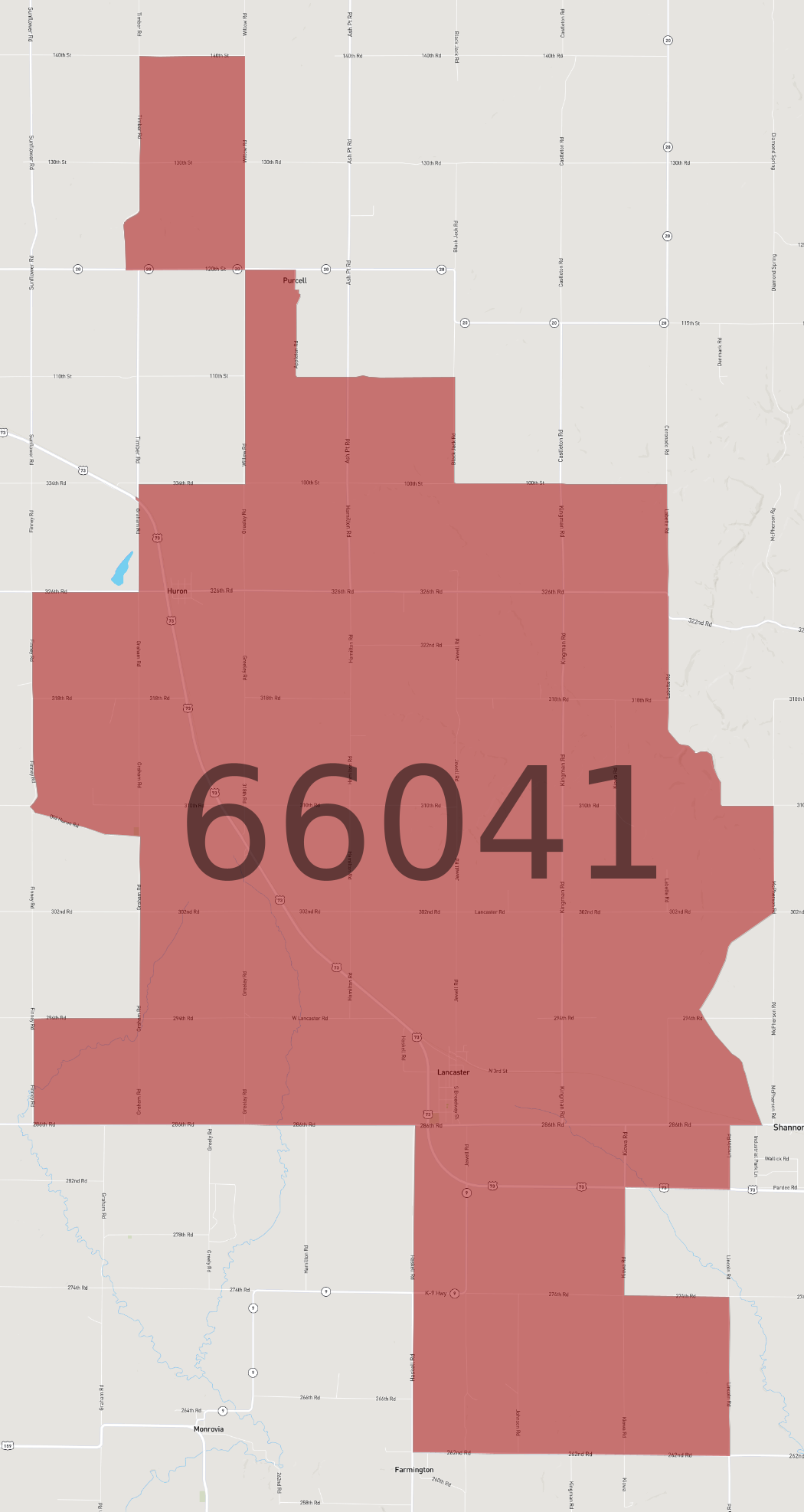 Zip Code 66041 - AtlasBig.com