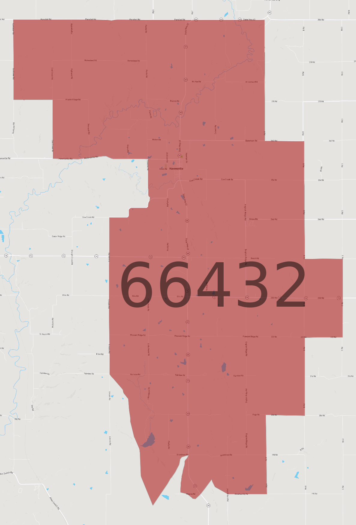 Zip Code 66432 - AtlasBig.com