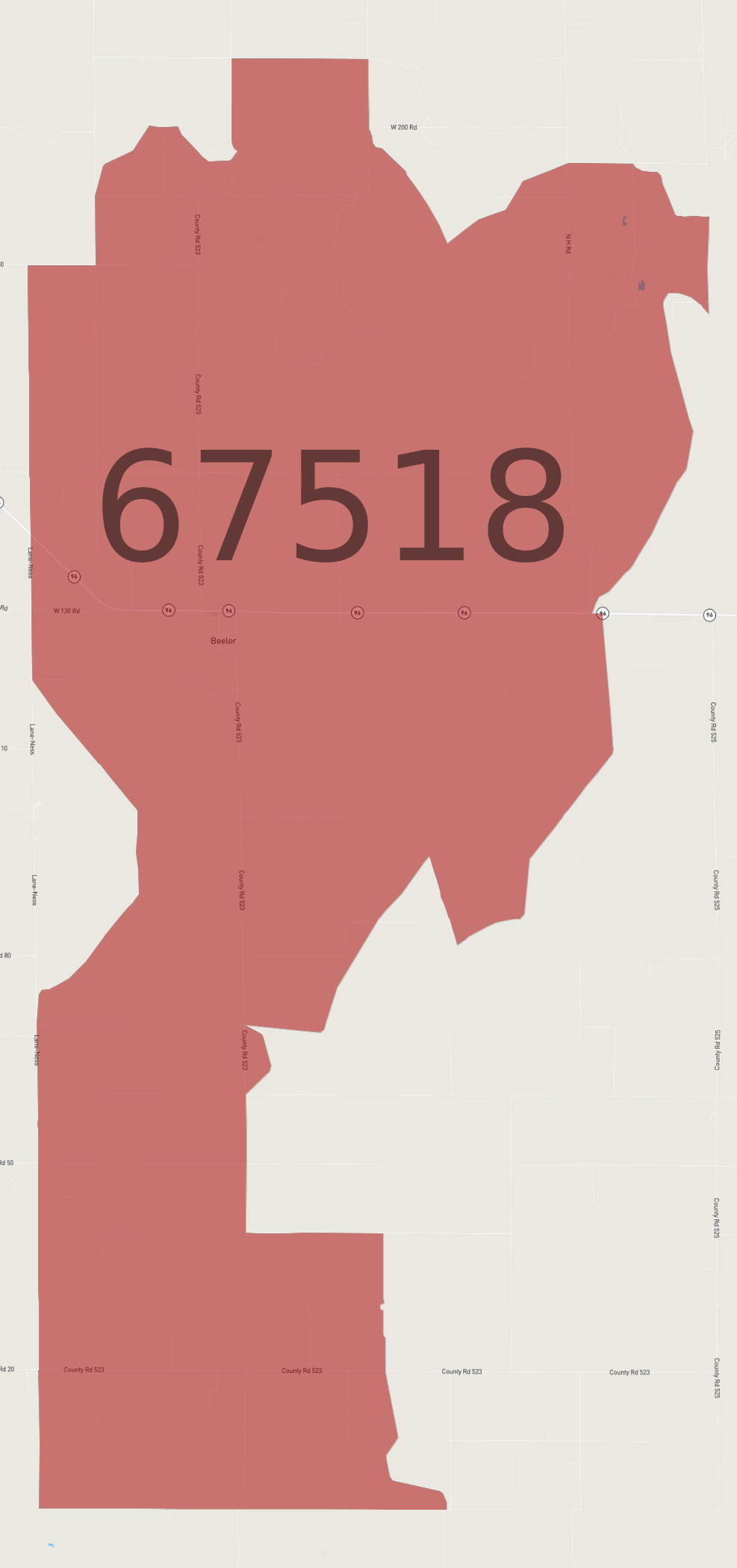 Zip Code 67518 - AtlasBig.com