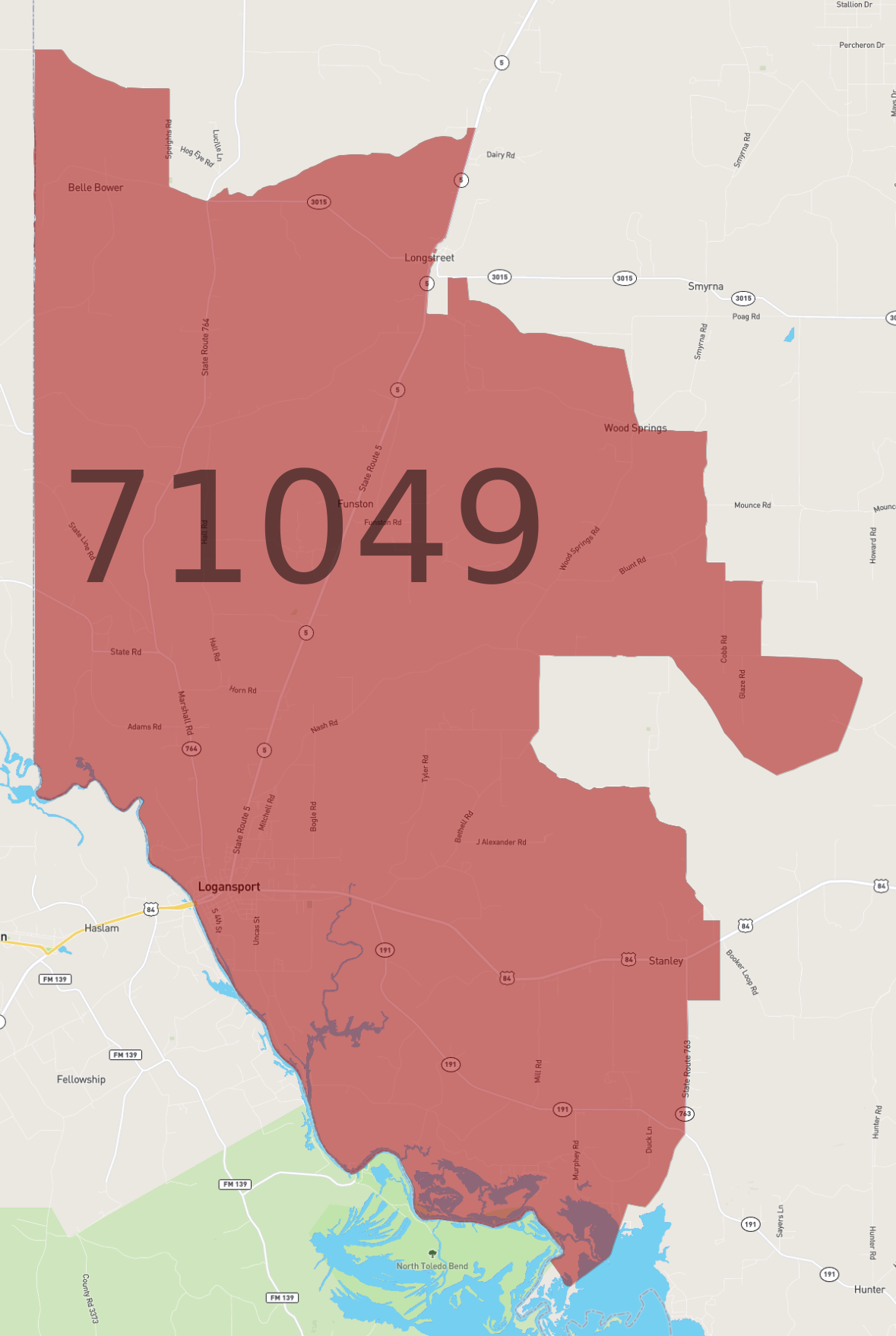 Zip Code 71049 AtlasBig zip-code-71049-atlasbig
