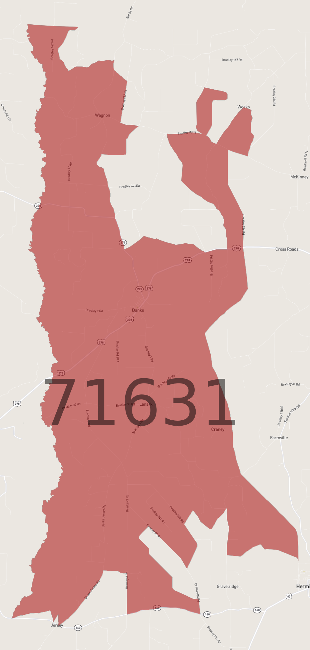 Zip Code 71631 AtlasBig zip-code-71631-atlasbig