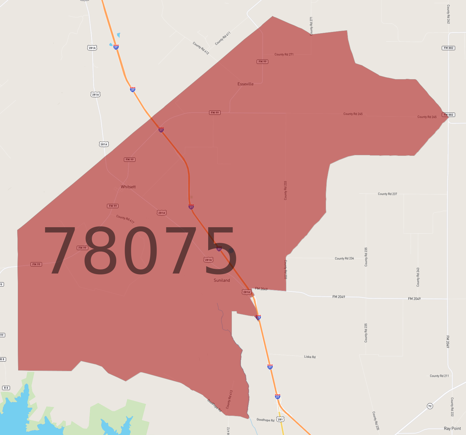 Zip Code 78075 - AtlasBig.com