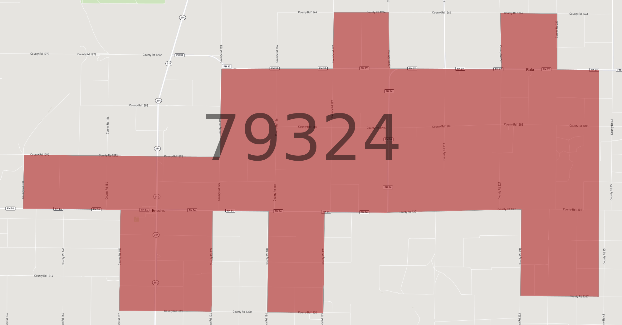 Zip Code 79324 - AtlasBig.com