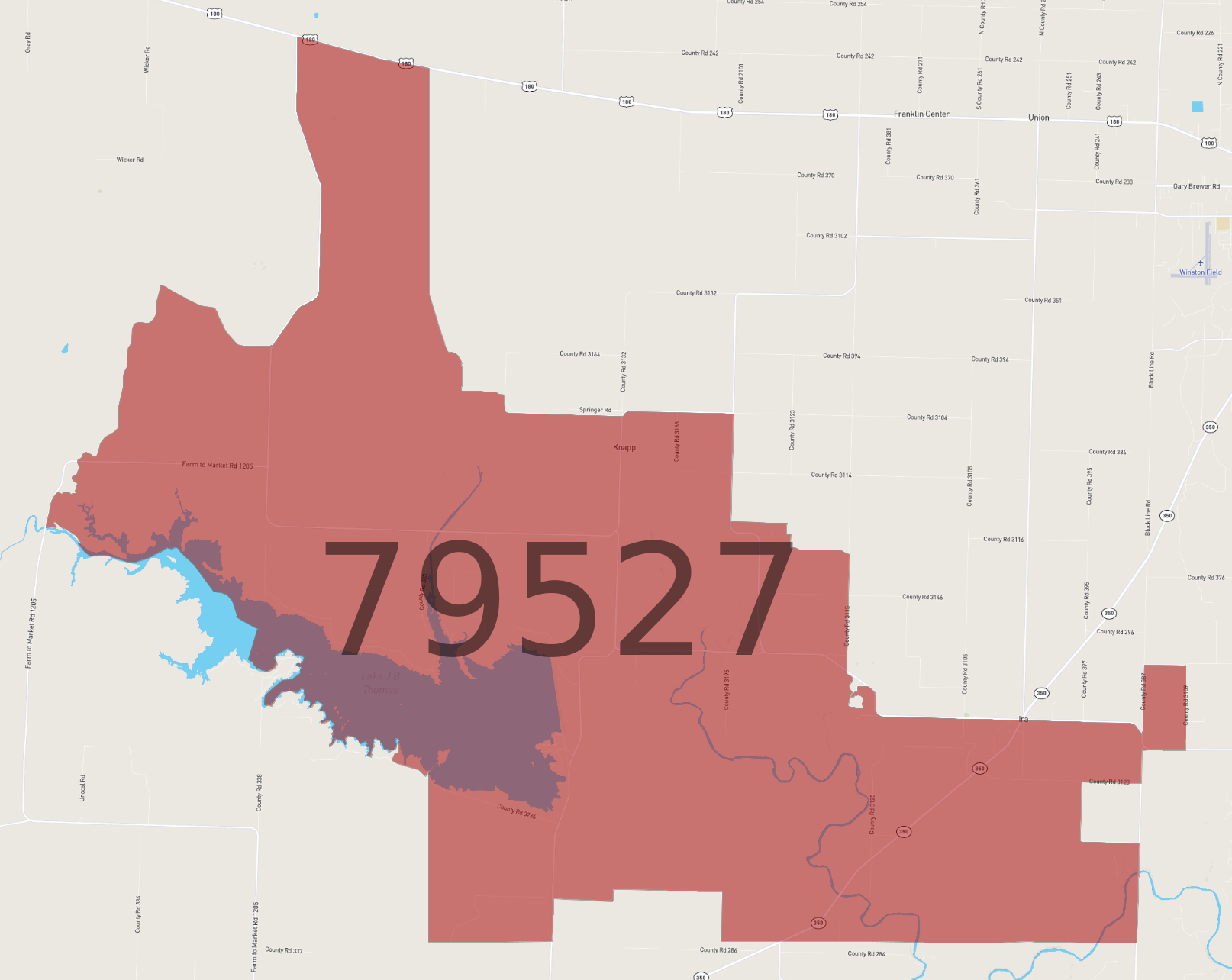 Zip Code 79527 - AtlasBig.com