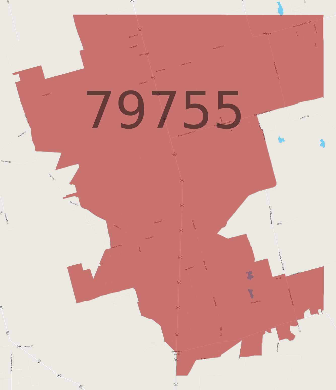 Zip Code 79755 - AtlasBig.com