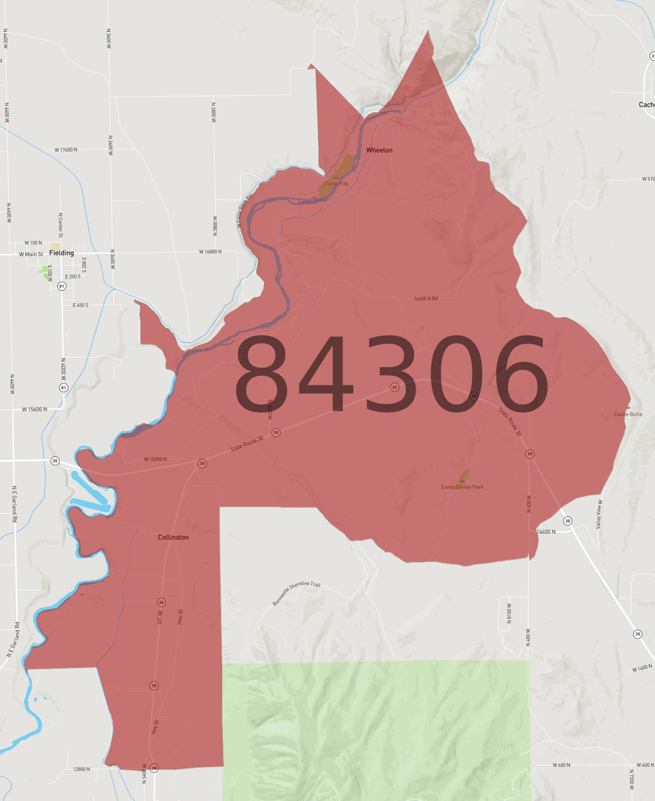Zip Code 84306 - AtlasBig.com