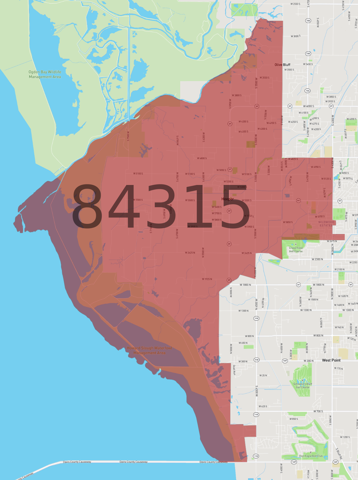 Zip Code 84315 - AtlasBig.com