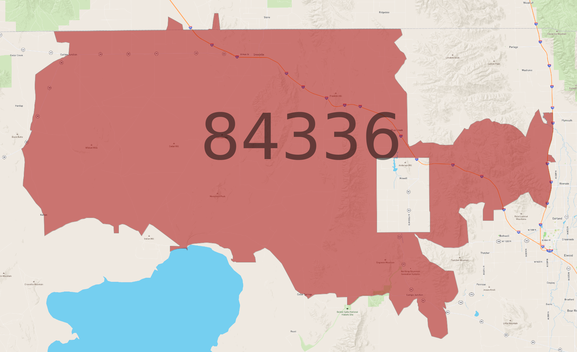 Zip Code 84336 - AtlasBig.com