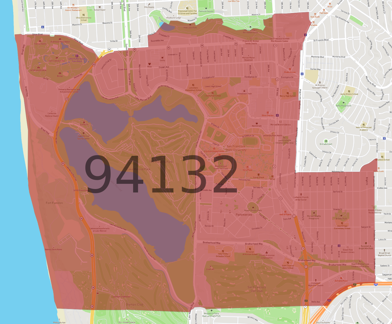 California State Regional Zip Code Maps Swiftmapscom Zip Code 91340