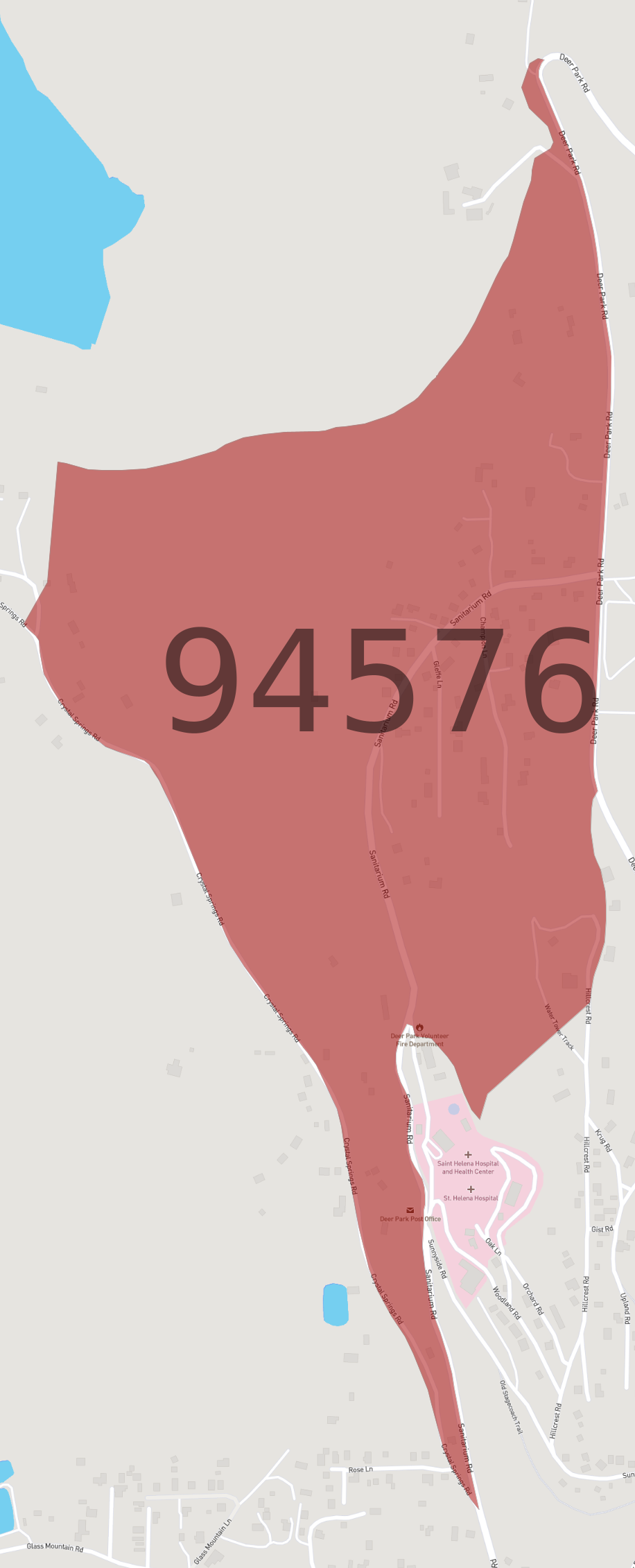 Zip Code 94576 - AtlasBig.com