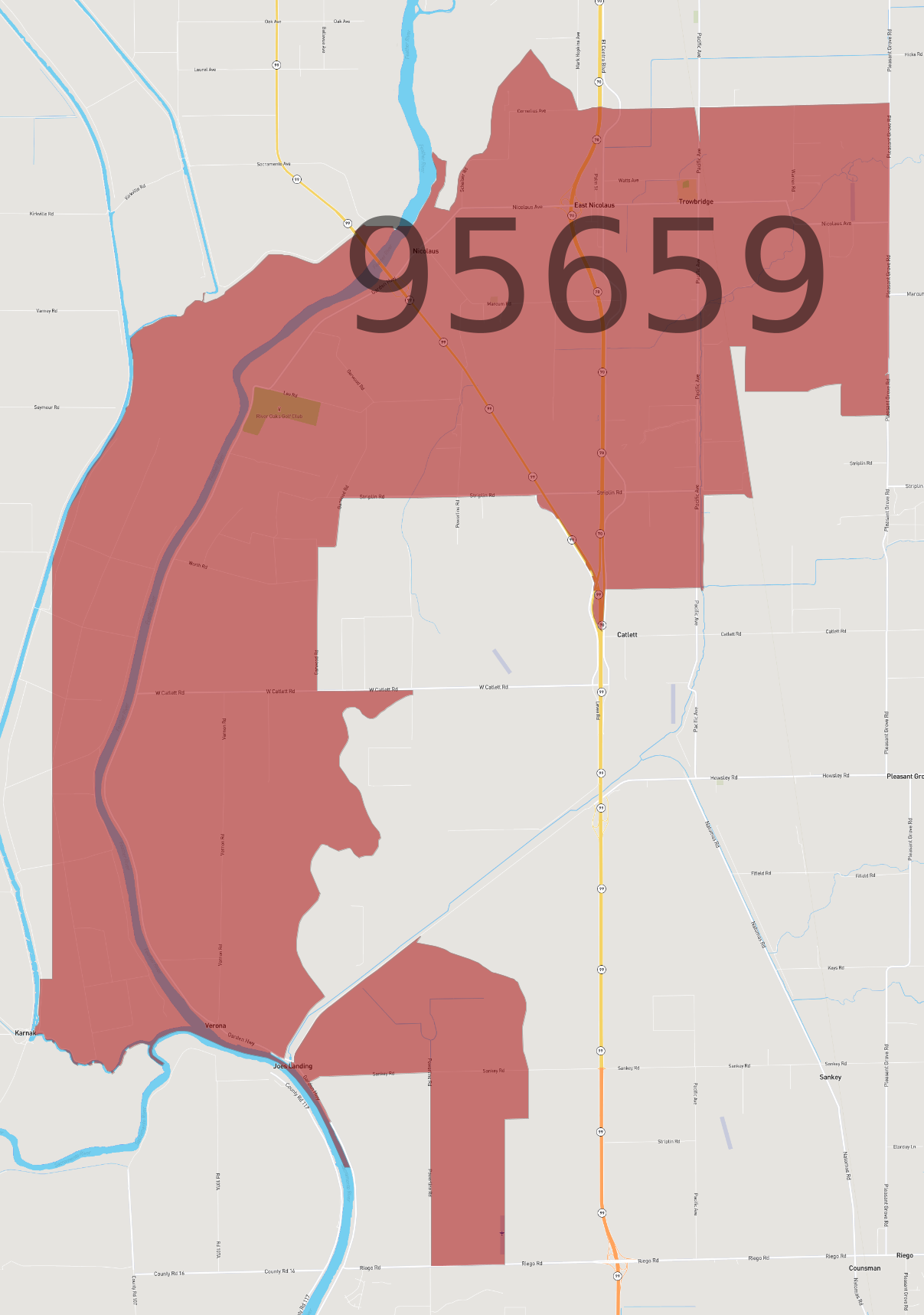 Zip Code 95659 - AtlasBig.com