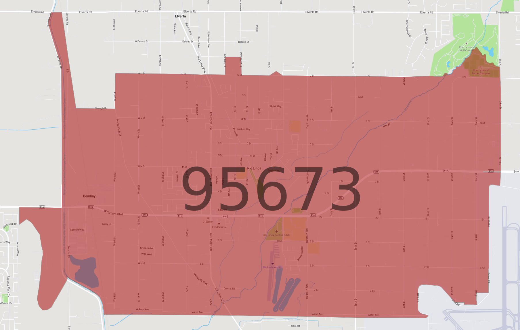 Zip Code 95673 - AtlasBig.com